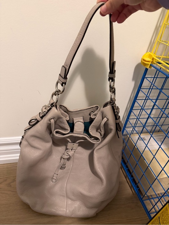 Coach | Bags | Coach Pebbled Taupe Leather Hobo Bag | Poshmark